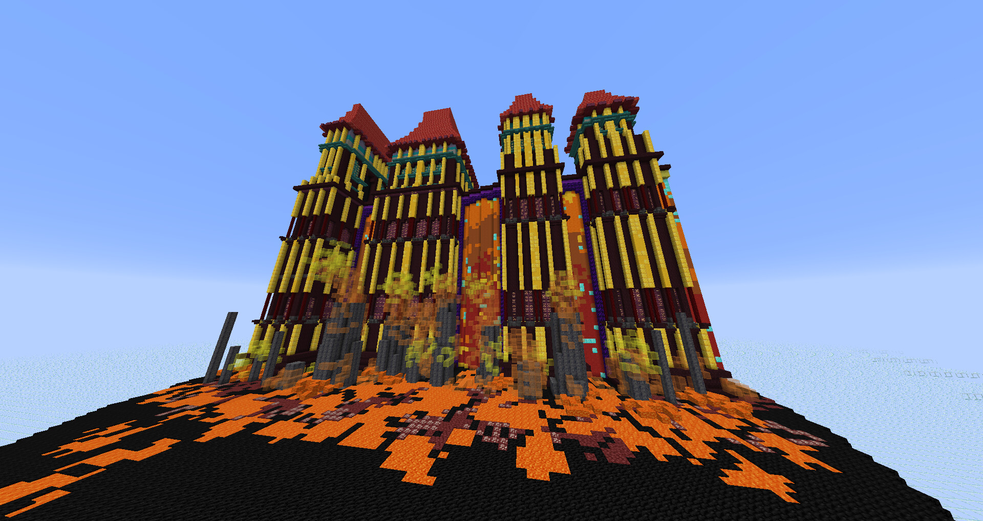 The ineffable Nether Fortress Minecraft Map