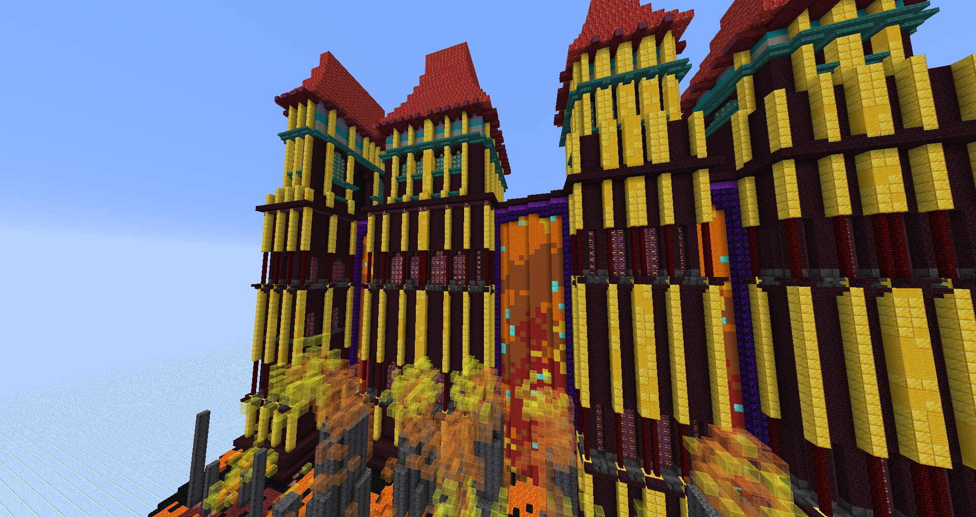 The ineffable Nether Fortress Minecraft Map