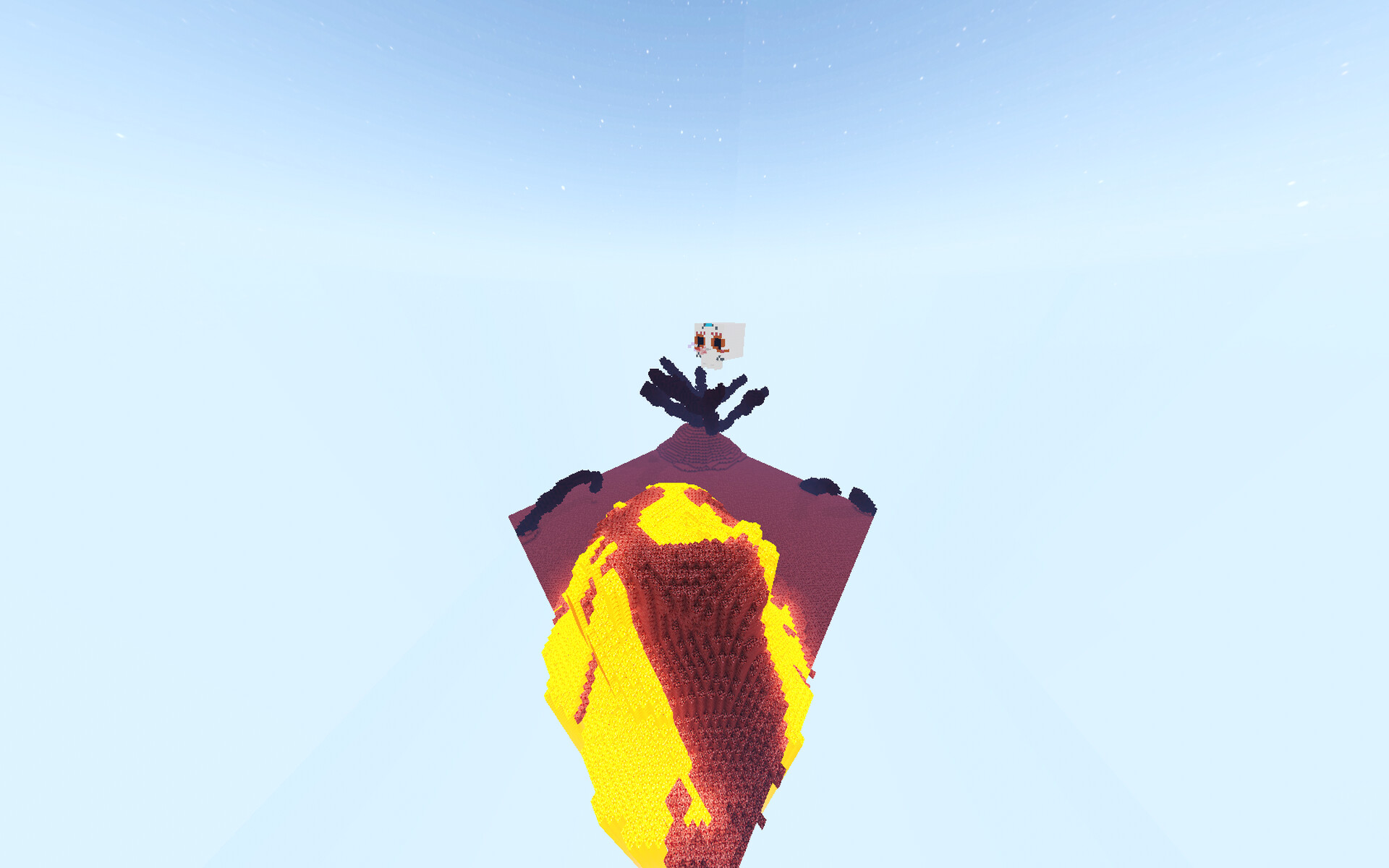 Volcano Land Arena Map Minecraft Map