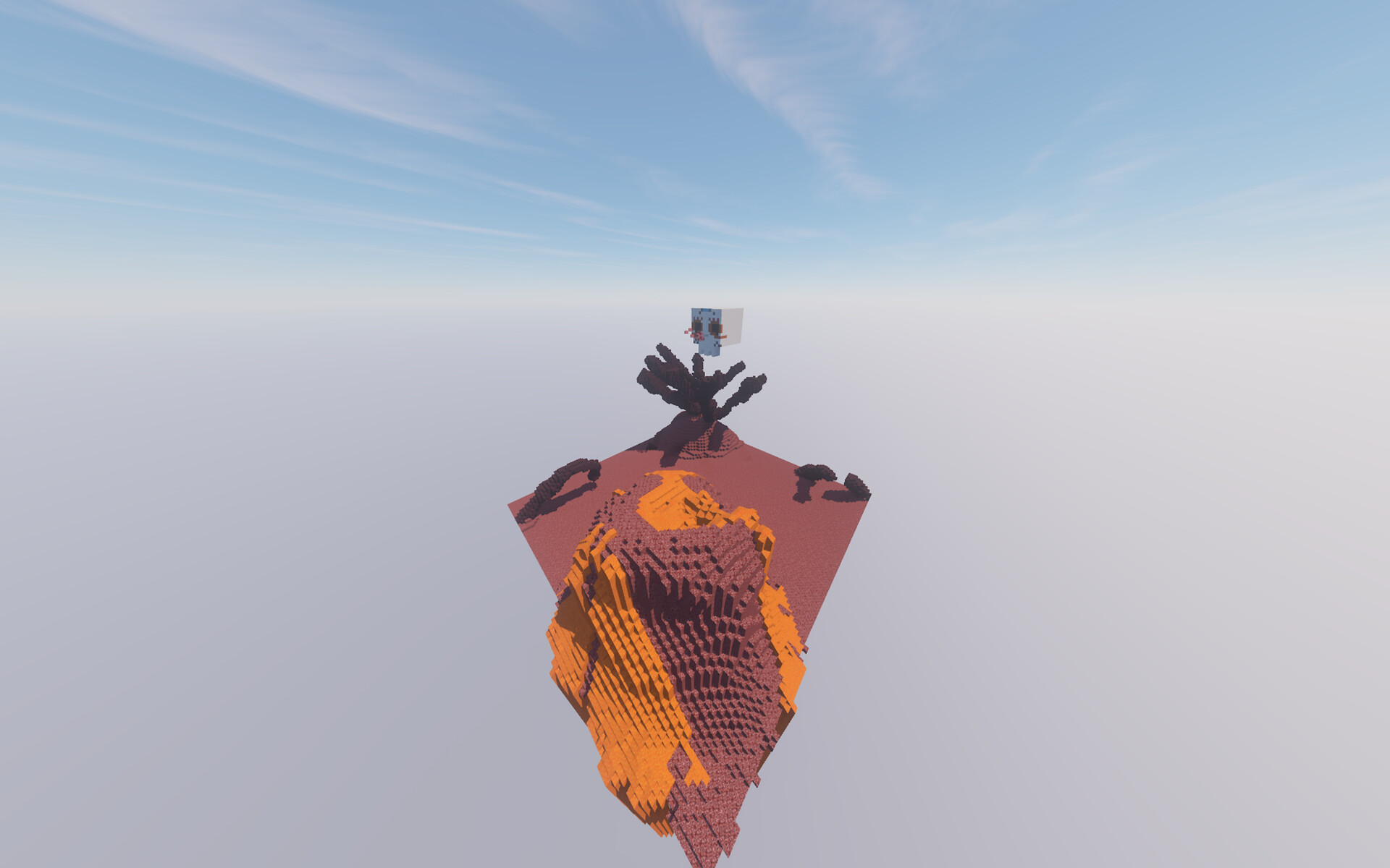 Volcano Land Arena Map Minecraft Map