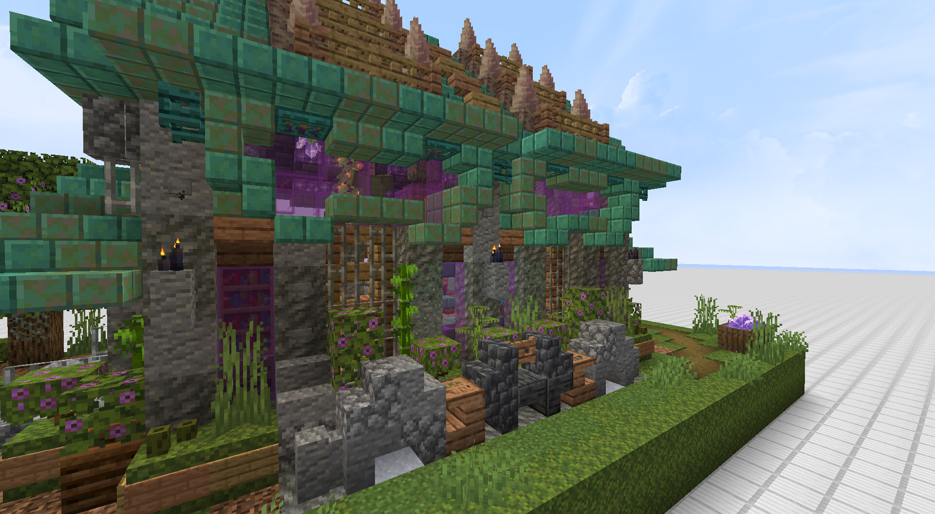 🥉1.17 Copper roof house🥉 Minecraft Map