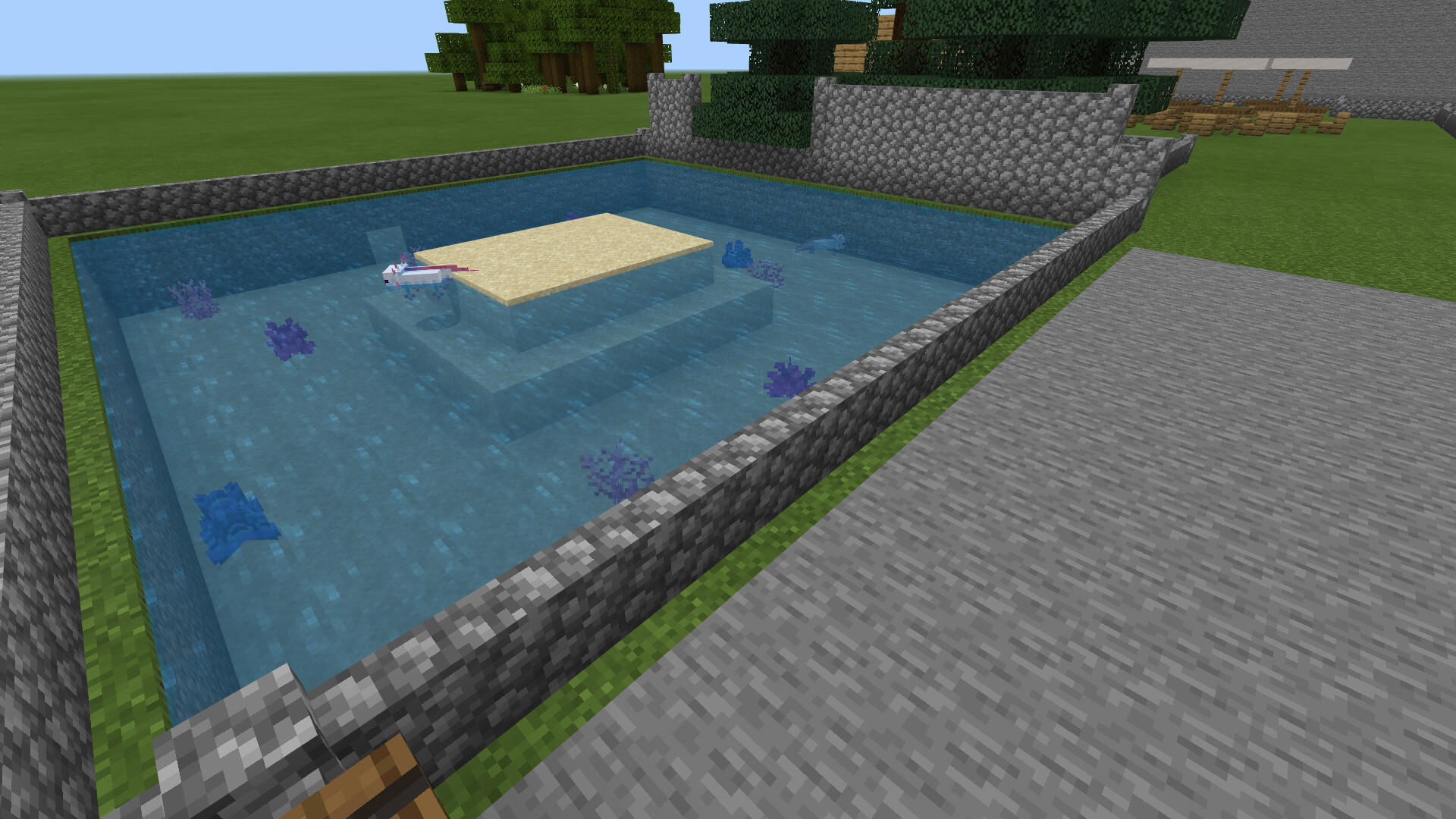 tag parkour and a zoo Minecraft Map