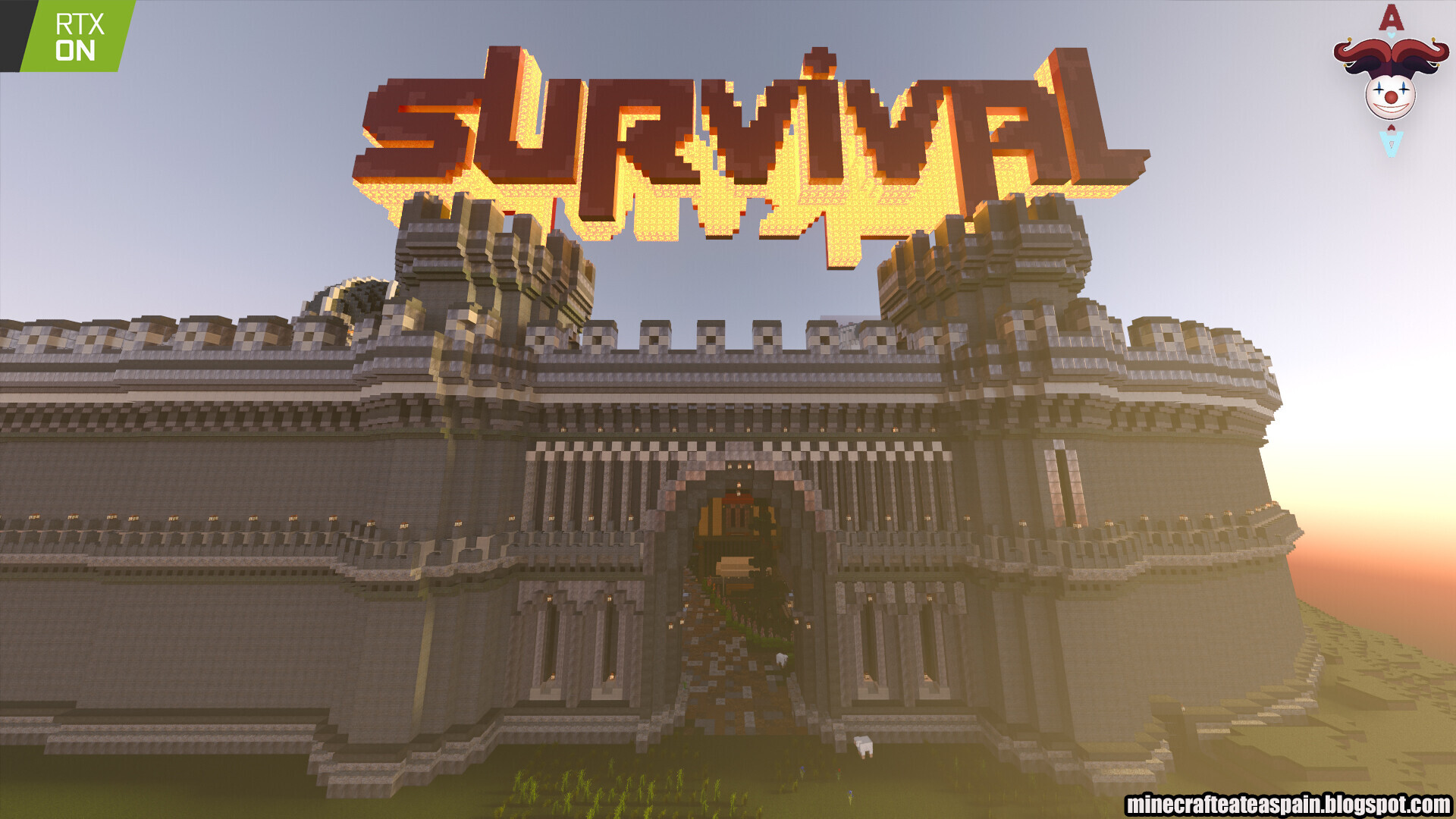 RTX: Lobby Survival from the official Minecraft Auronplay server ...