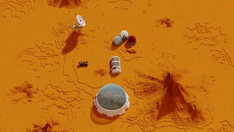 Mars Colony | 1.0 Minecraft Map