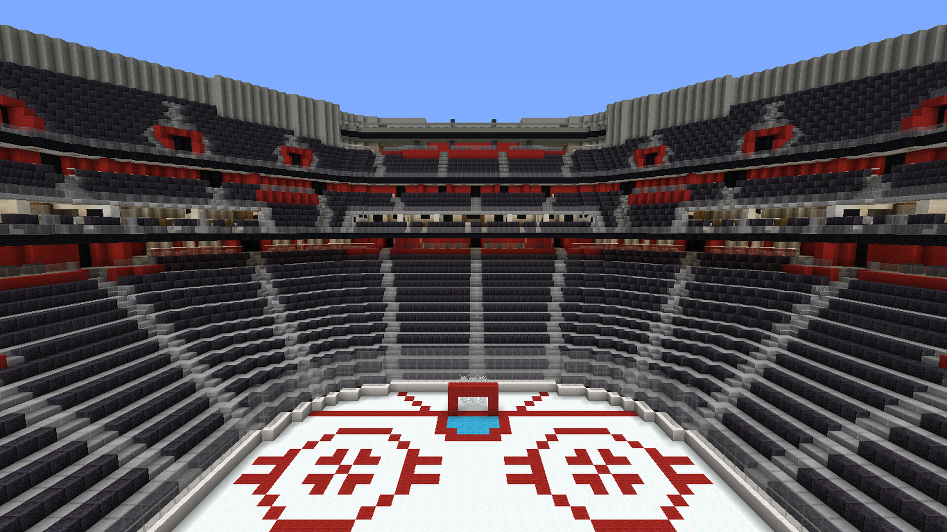 Little Caesars Arena - Detroit Red Wings Minecraft Map