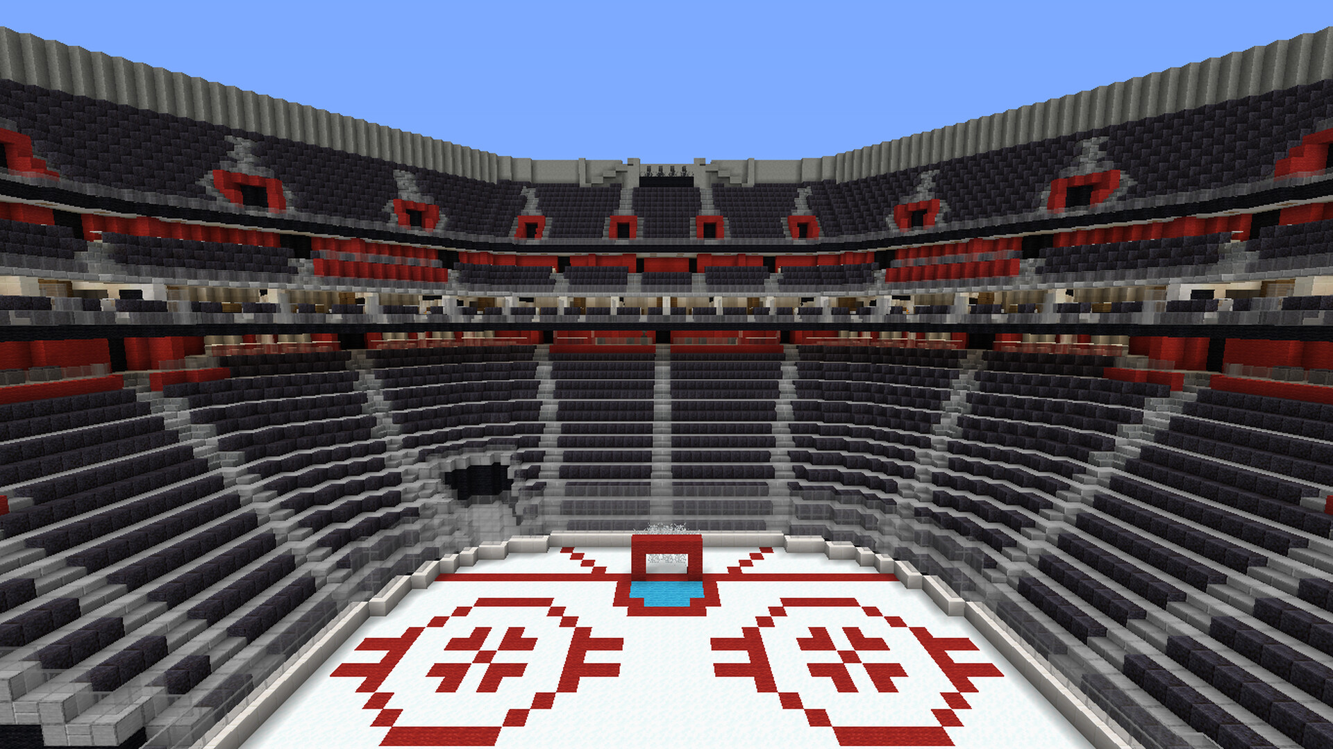 Little Caesars Arena - Detroit Red Wings Minecraft Map