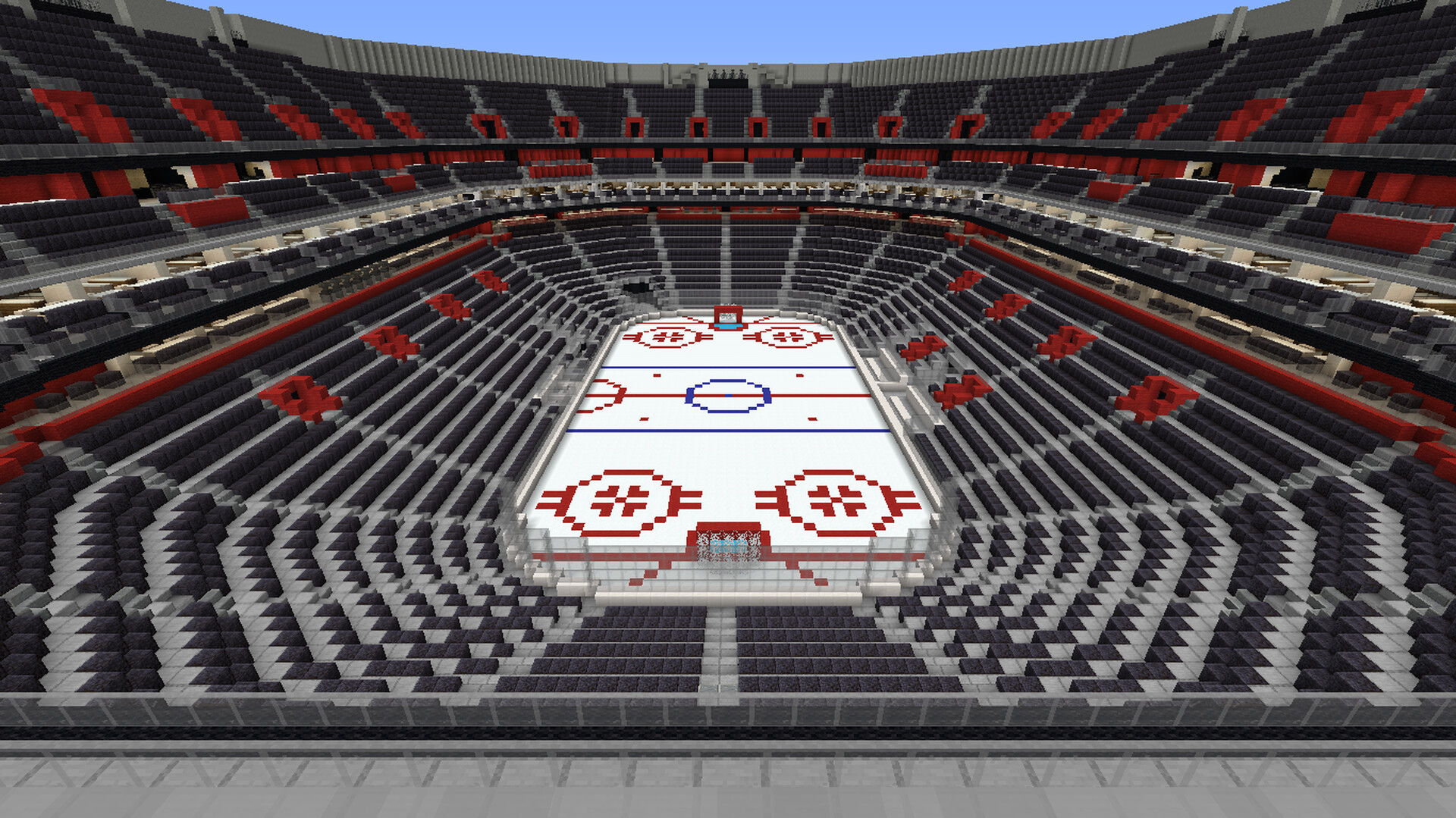 Little Caesars Arena - Detroit Red Wings Minecraft Map