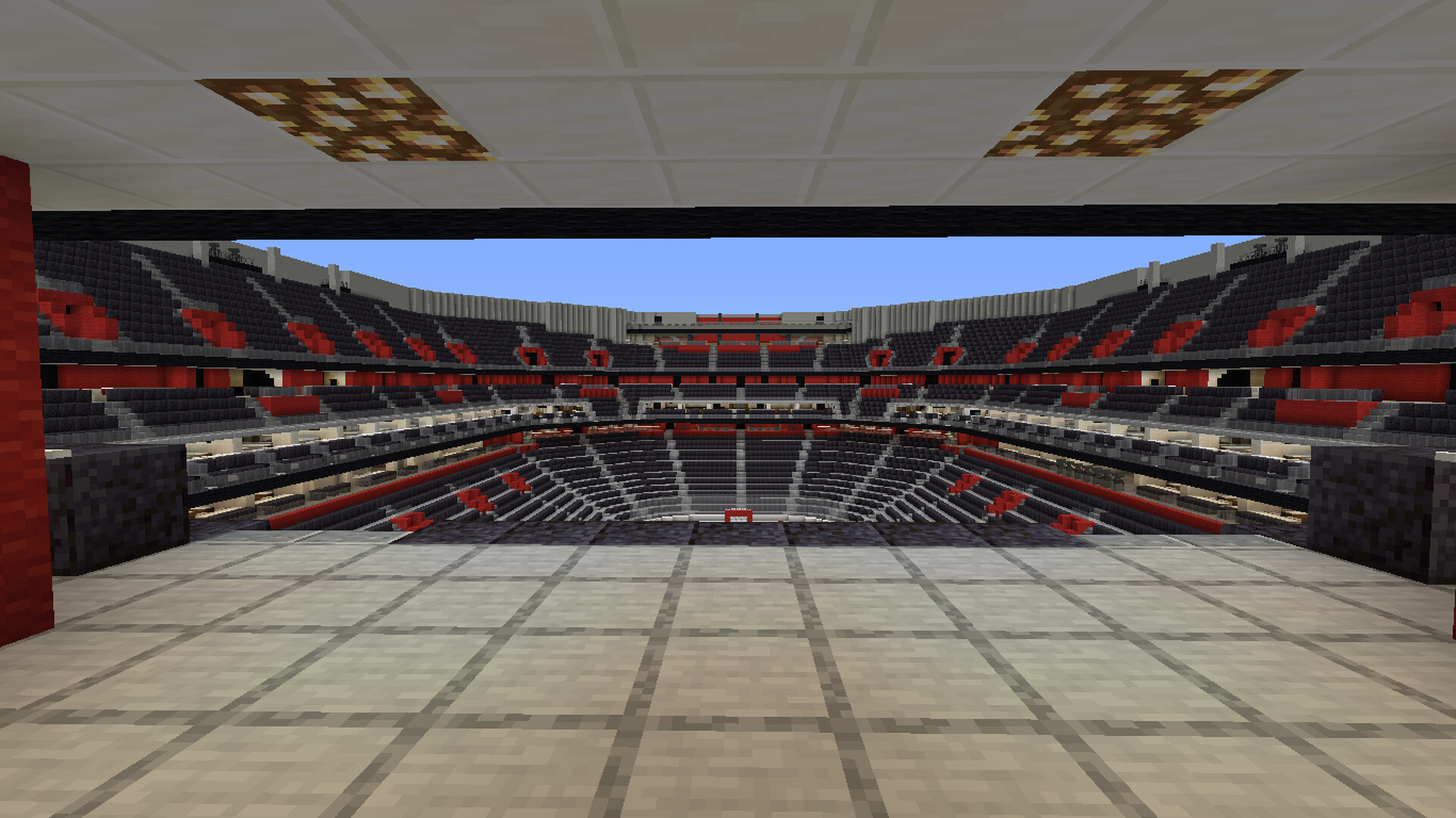 Little Caesars Arena - Detroit Red Wings Minecraft Map