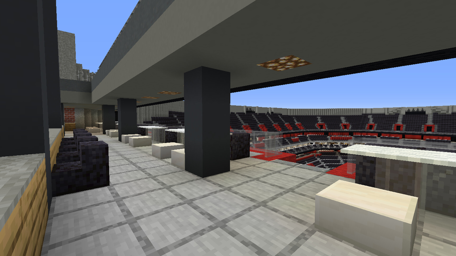 Little Caesars Arena - Detroit Red Wings Minecraft Map