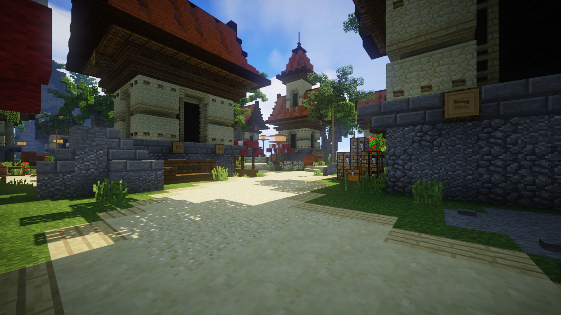 Summer Village - Spawn Minecraft Map