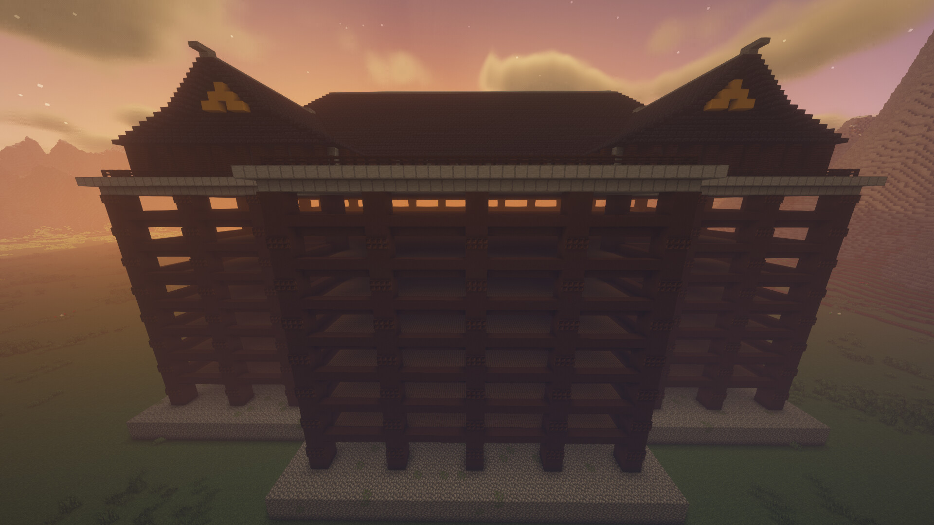 Japanese Style Mansion Minecraft Map