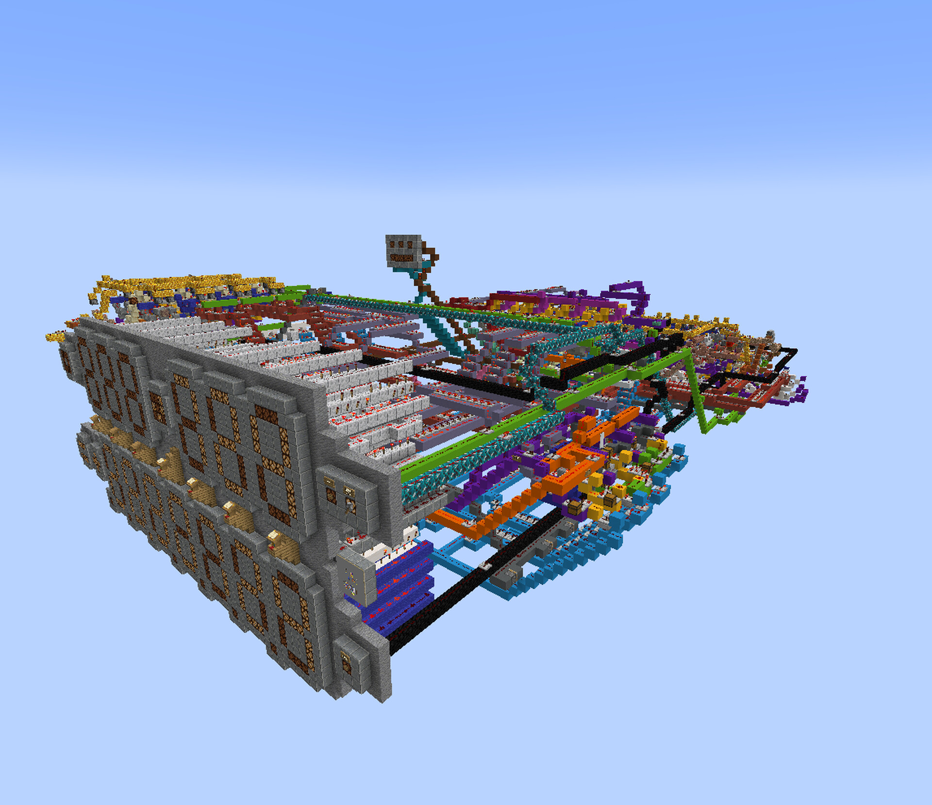 Base 10 computer / Calculator (additions , substractions ...