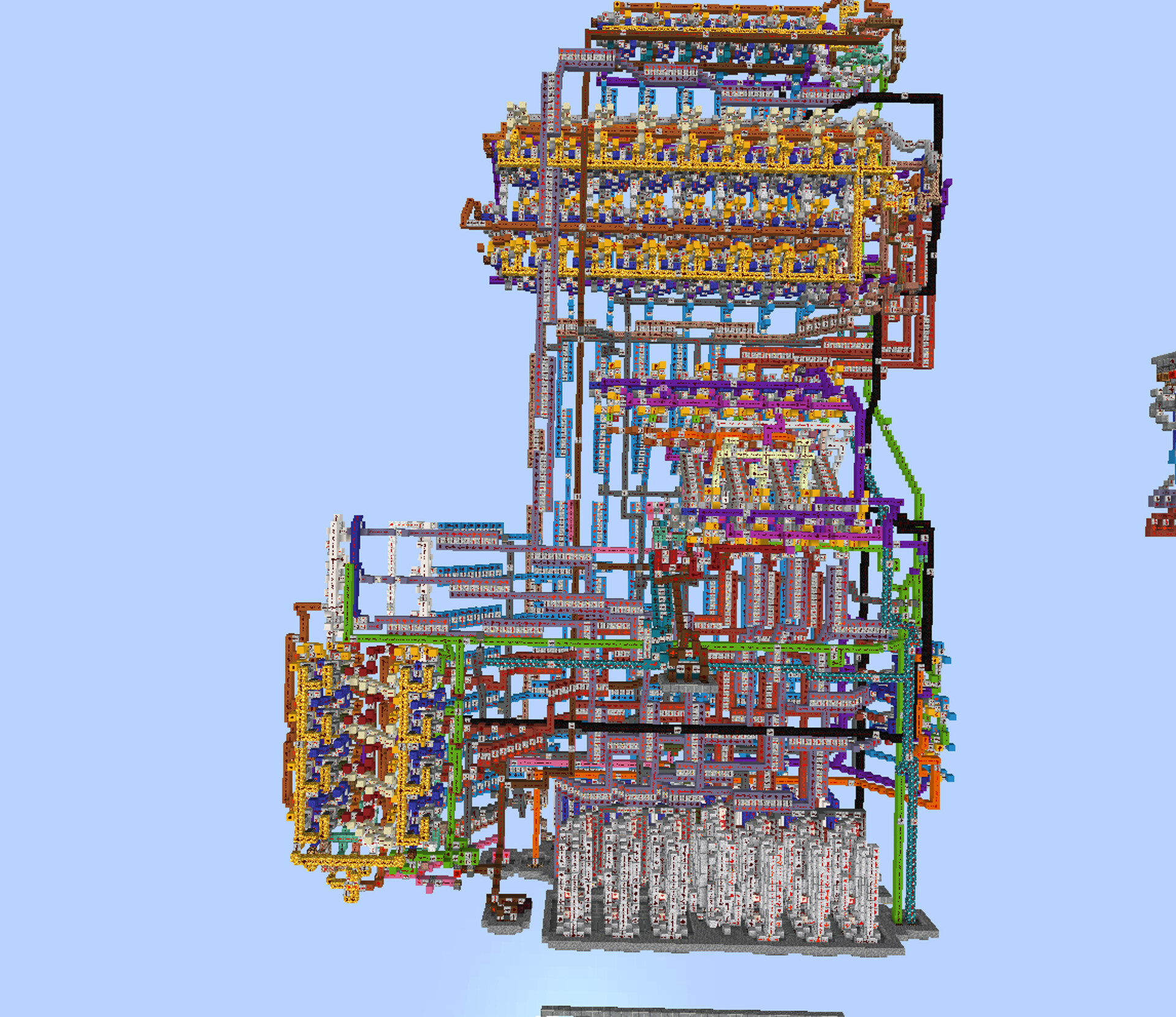 Base 10 computer / Calculator (additions , substractions ...