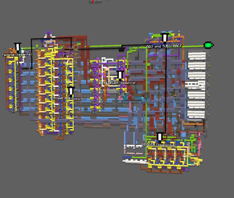 Base 10 computer / Calculator (additions , substractions ...