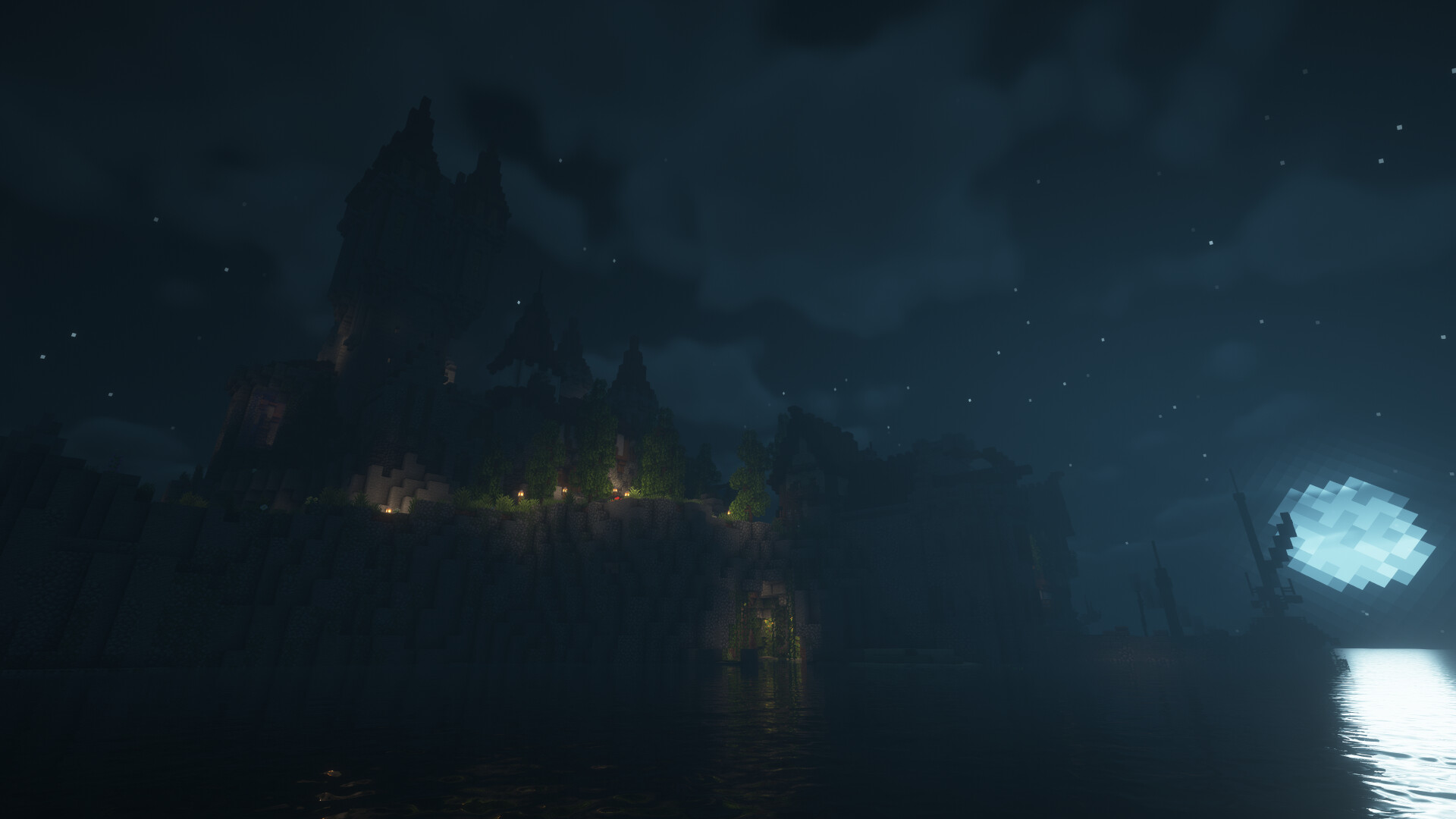 Welcome to the town of Galwick and the castle of Galrog Minecraft Map