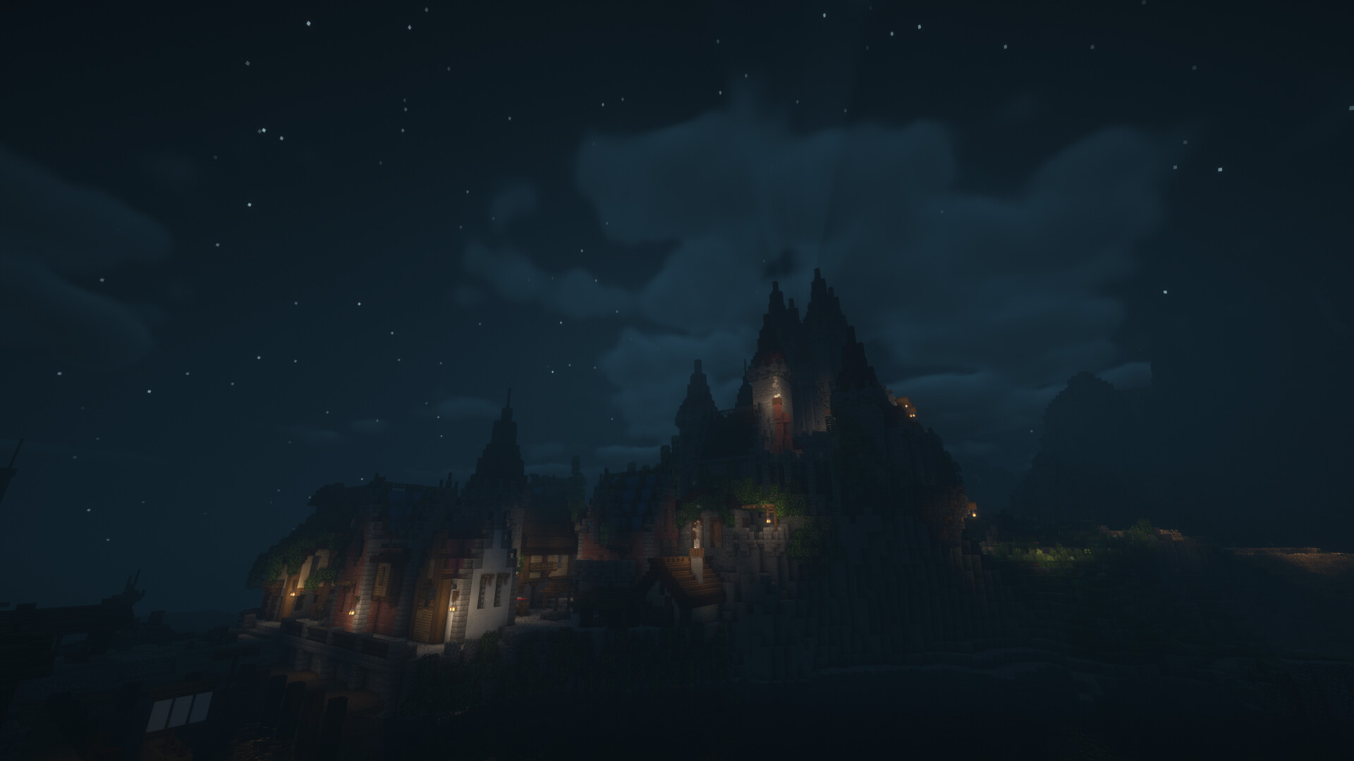 Welcome to the town of Galwick and the castle of Galrog Minecraft Map