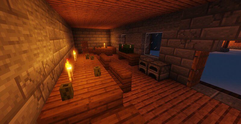 Winter Medieval Castle Minecraft Map