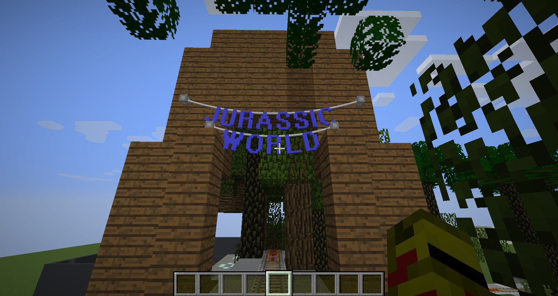 Isla Kornos: Jurassic world Minecraft Map