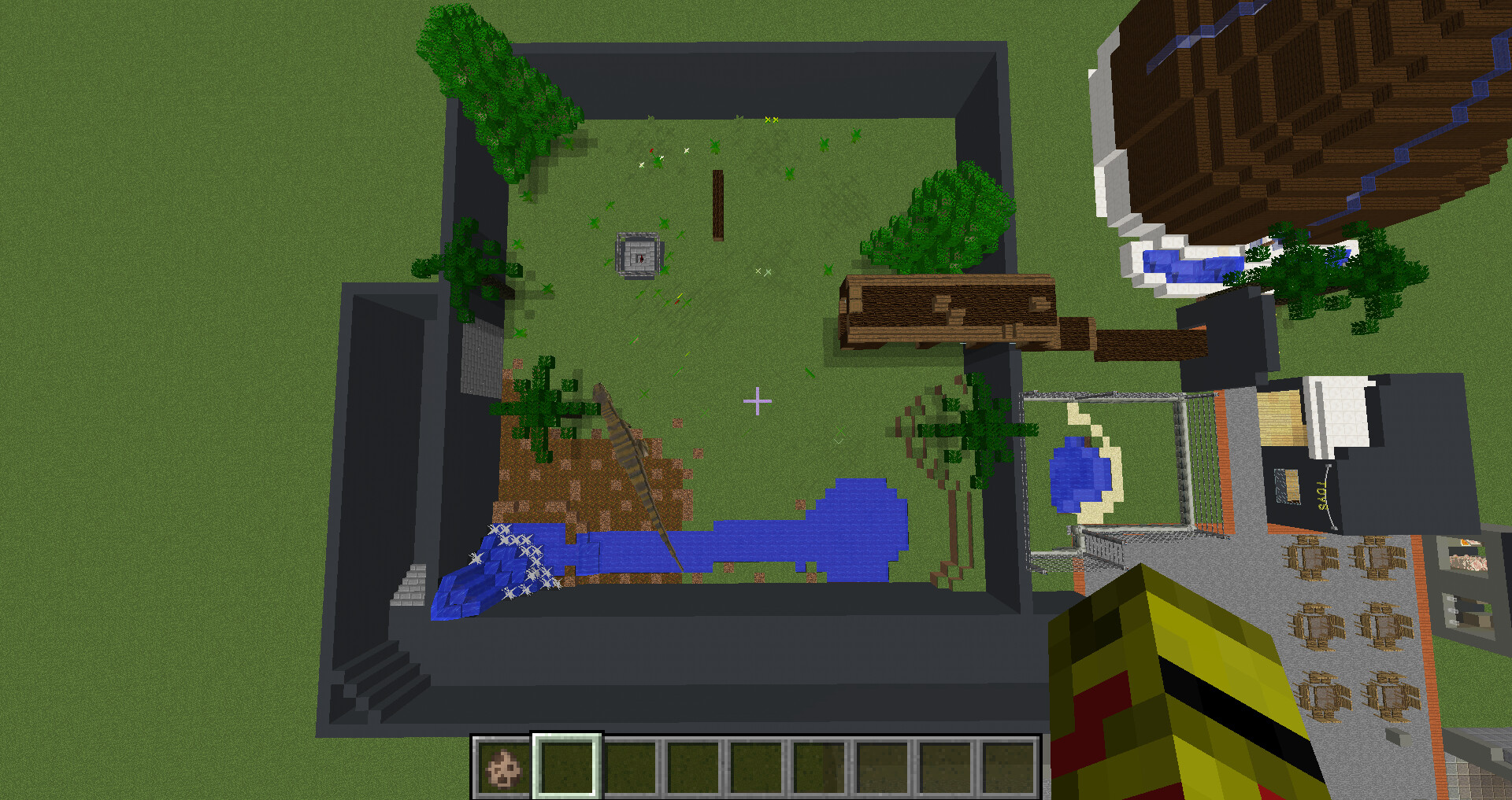 Isla Kornos: Jurassic world Minecraft Map