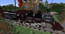 Steam train locomotive Minecraft Map
