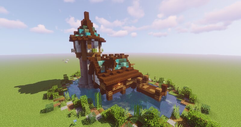 Small Swamp House Minecraft Map