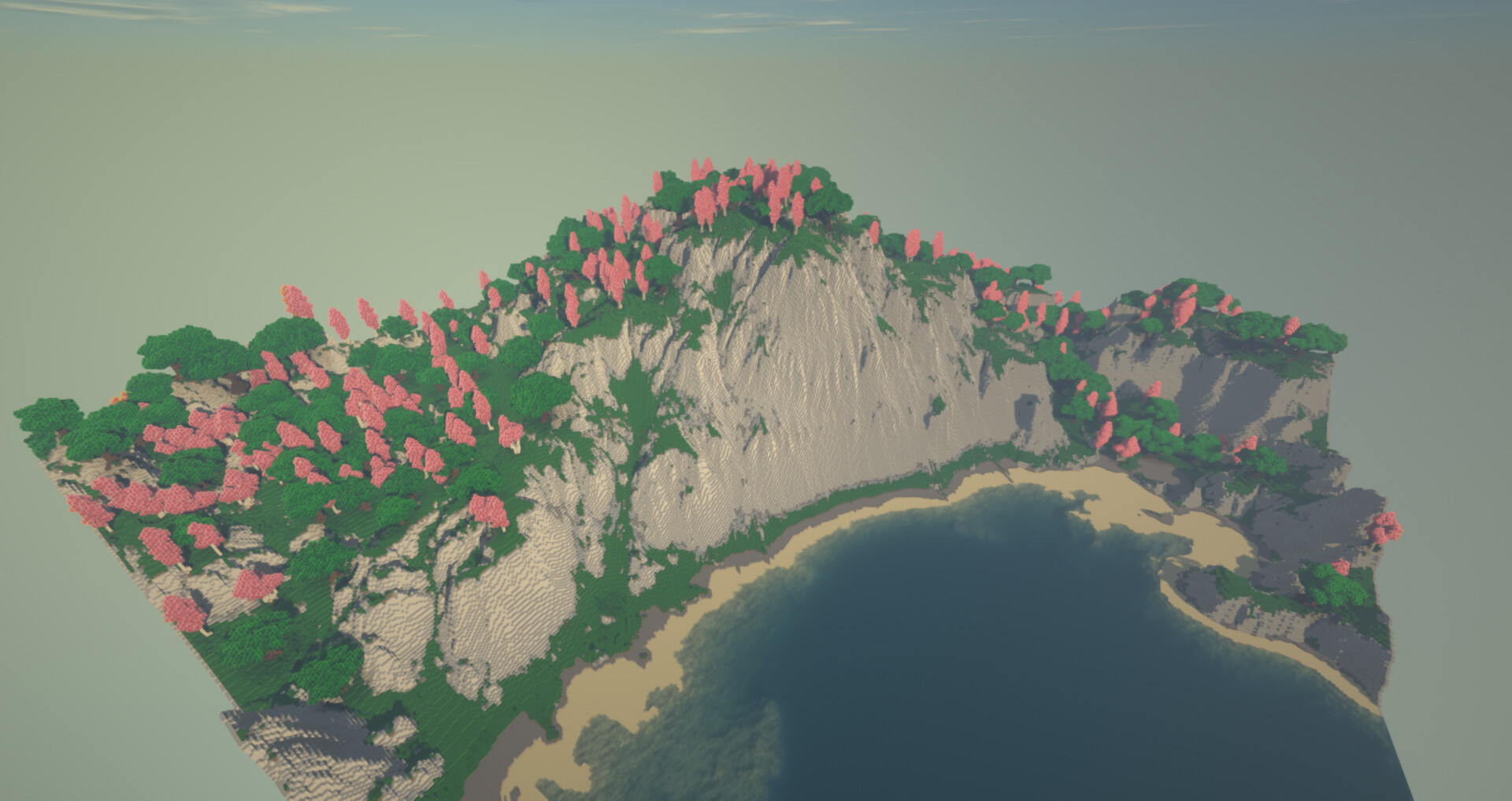 500x500 Mountain | WorldMachine & WorldPainter Minecraft Map