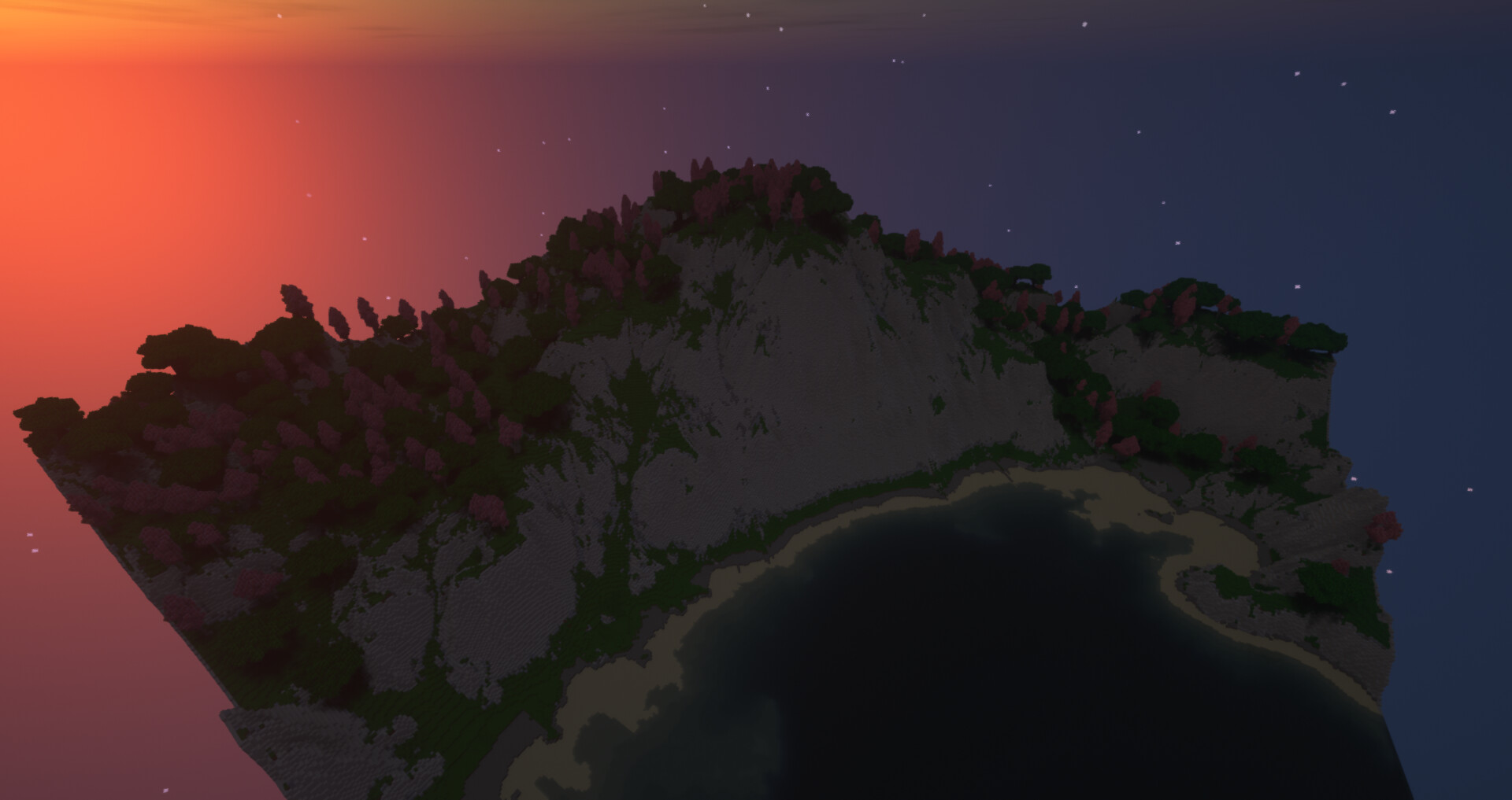 500x500 Mountain | WorldMachine & WorldPainter Minecraft Map