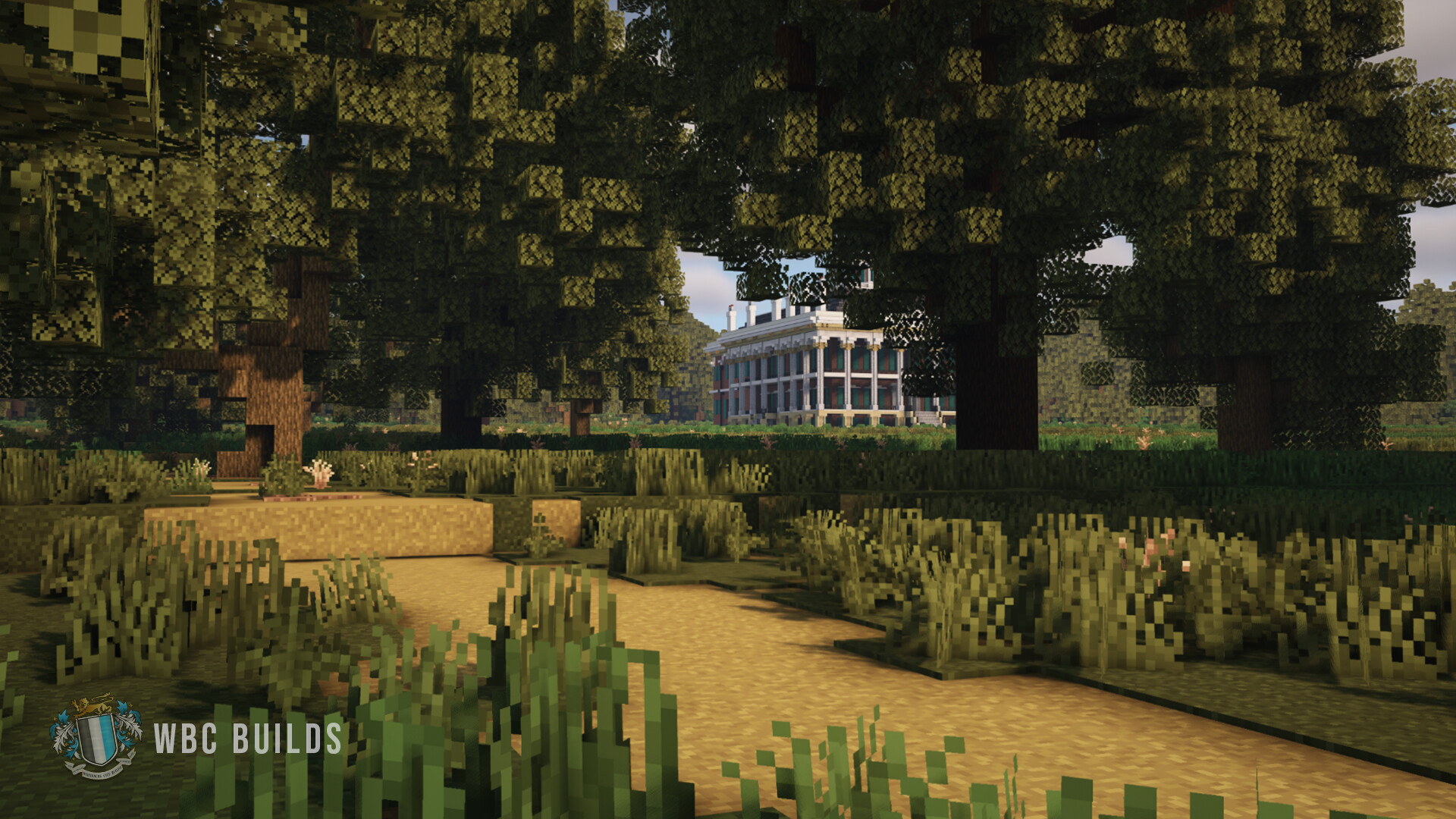 Windsor Mansion Ruins - Ruined Plantation Mansion Minecraft Map