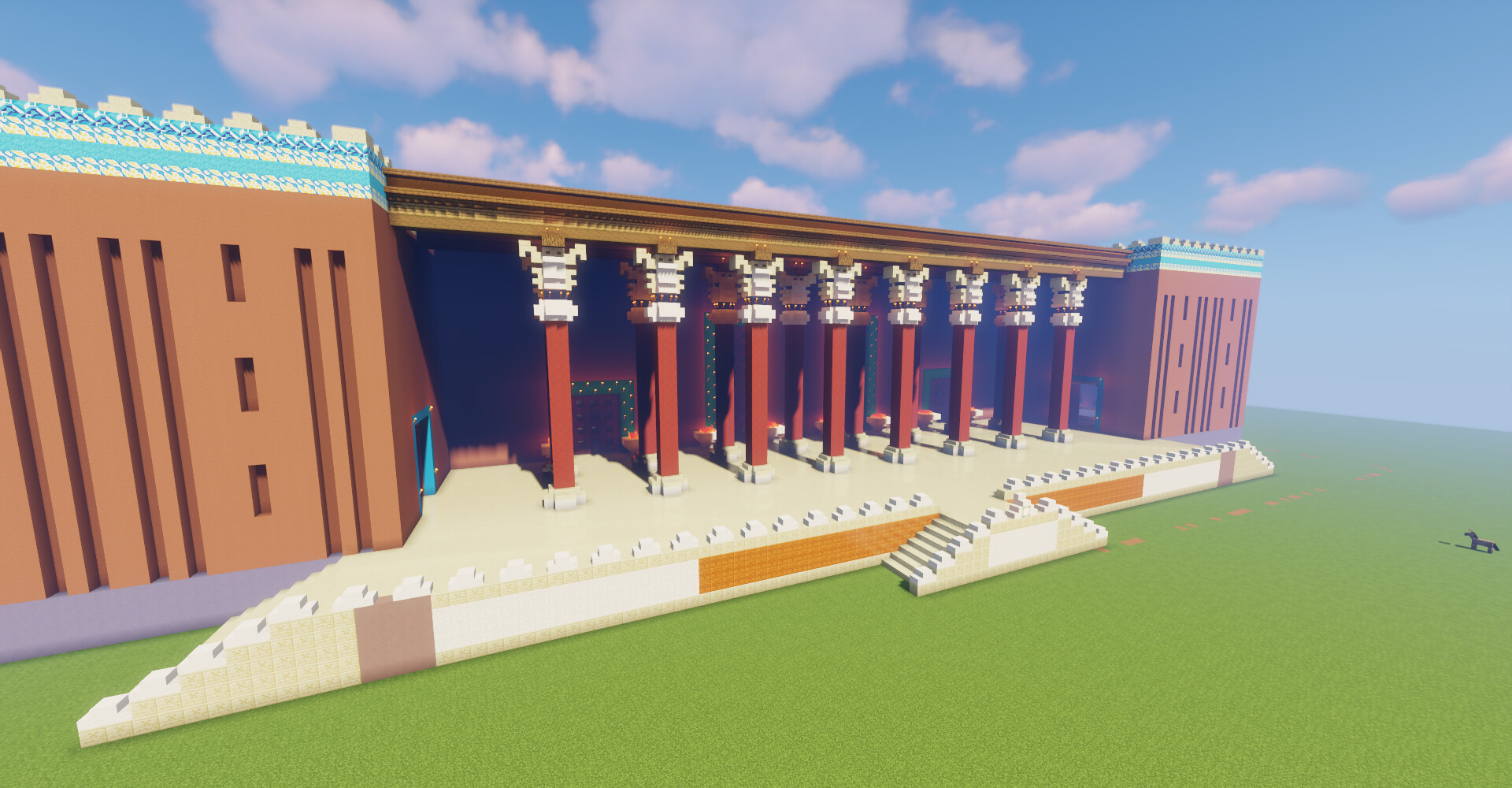The Apadana Palace / Persian Palace Minecraft Map