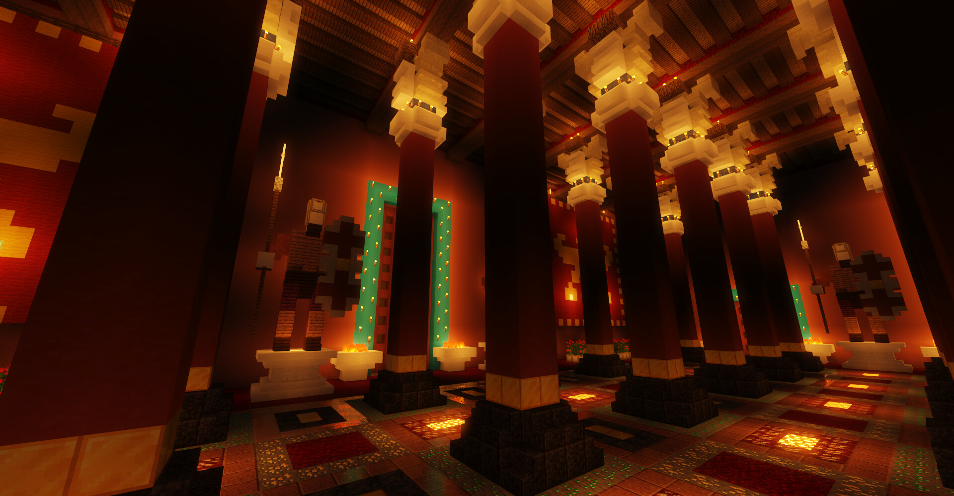 The Apadana Palace / Persian Palace Minecraft Map