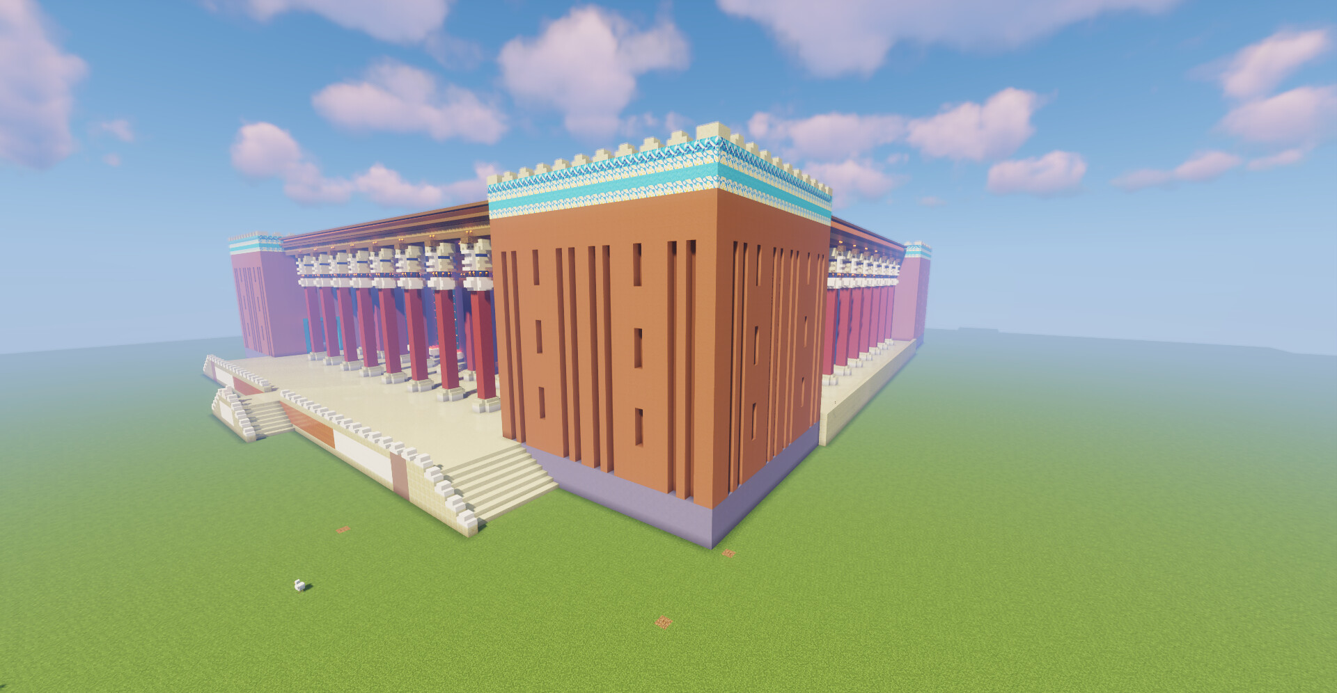 The Apadana Palace / Persian Palace Minecraft Map