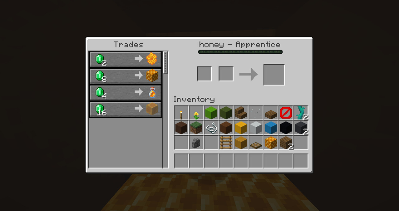 Honey shop and Bee statue Minecraft Map