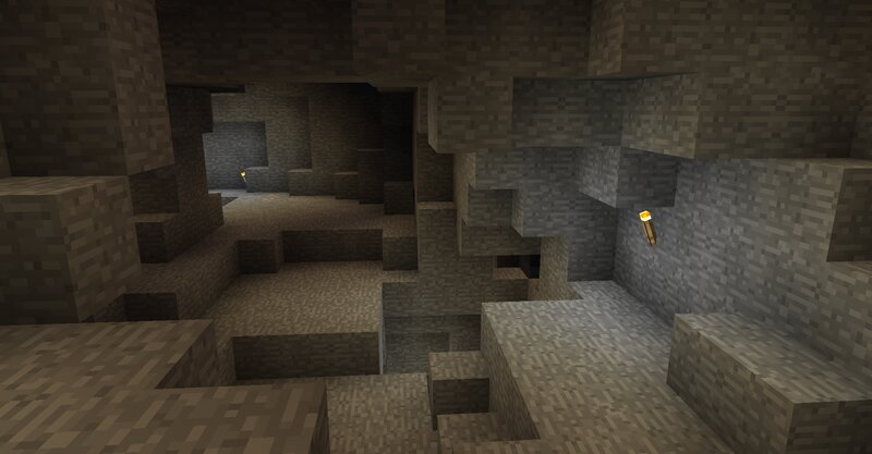 Simple Mountain Spring Home Minecraft Map