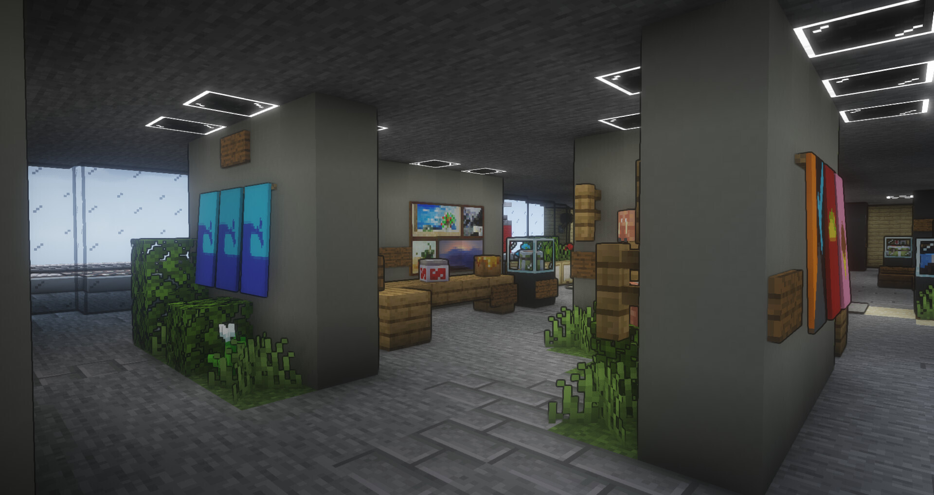 Modern Cultural Center Minecraft Map