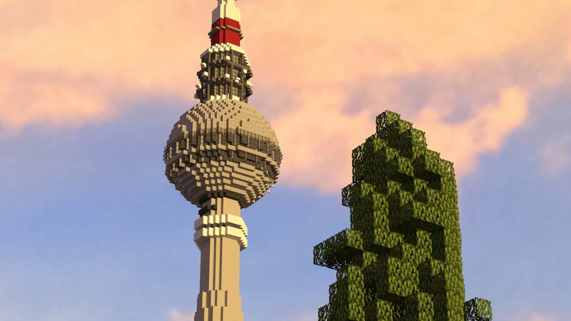 Berlin DDR 1986 Minecraft Map