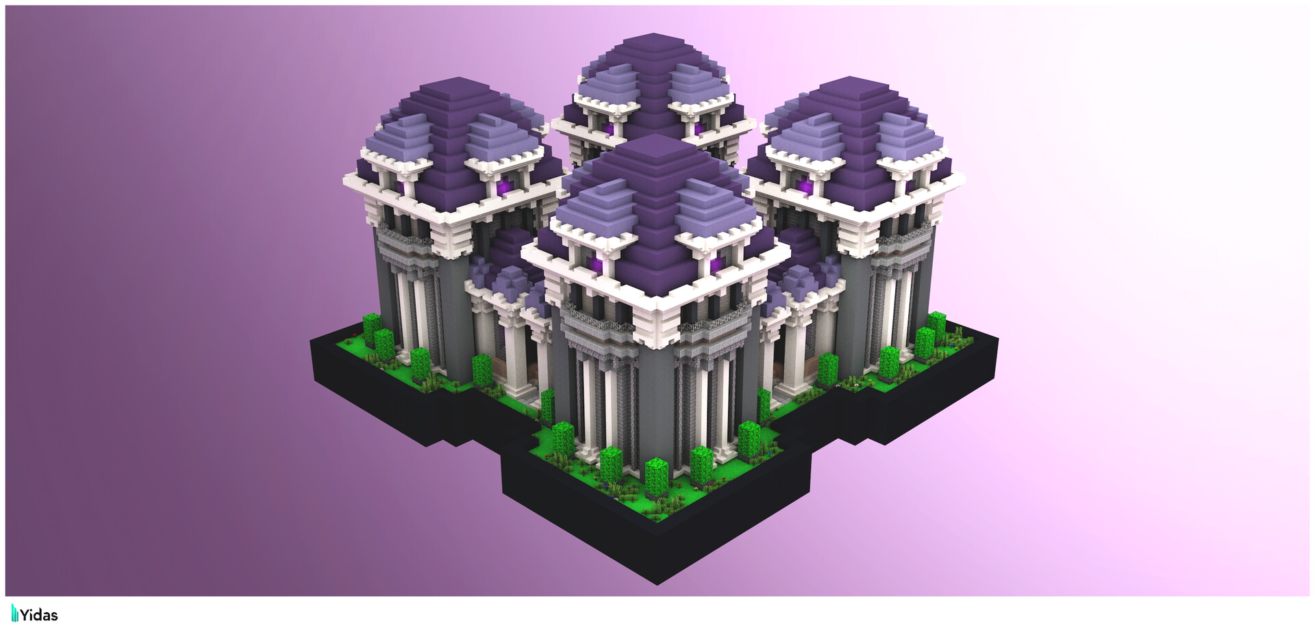 [DOWNLOAD] Purple Factions Spawn Minecraft Map