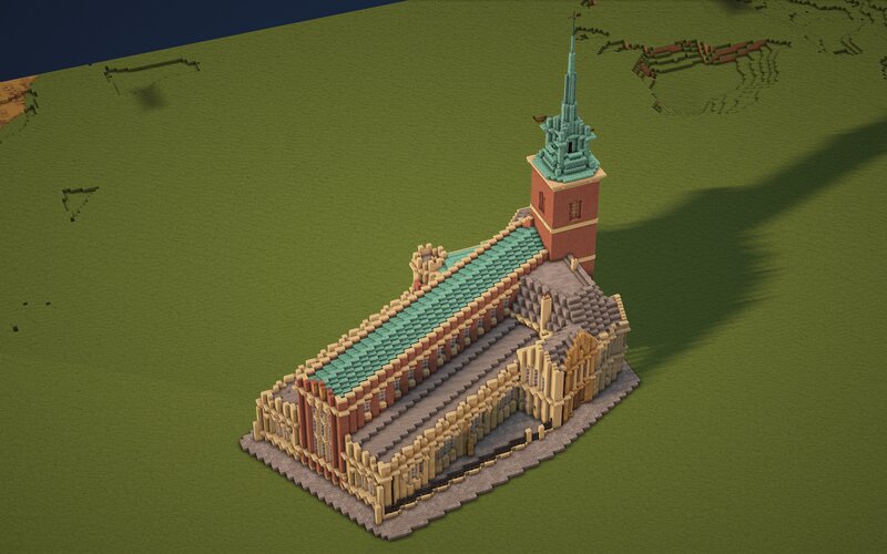 All Hallows-by-the-Tower, London Minecraft Map