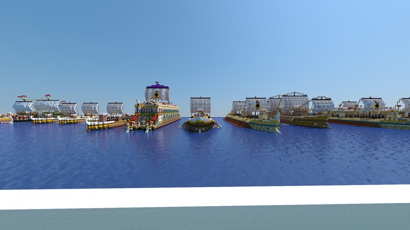 1:1 Scale Hellenistic Ship Pack Minecraft Map