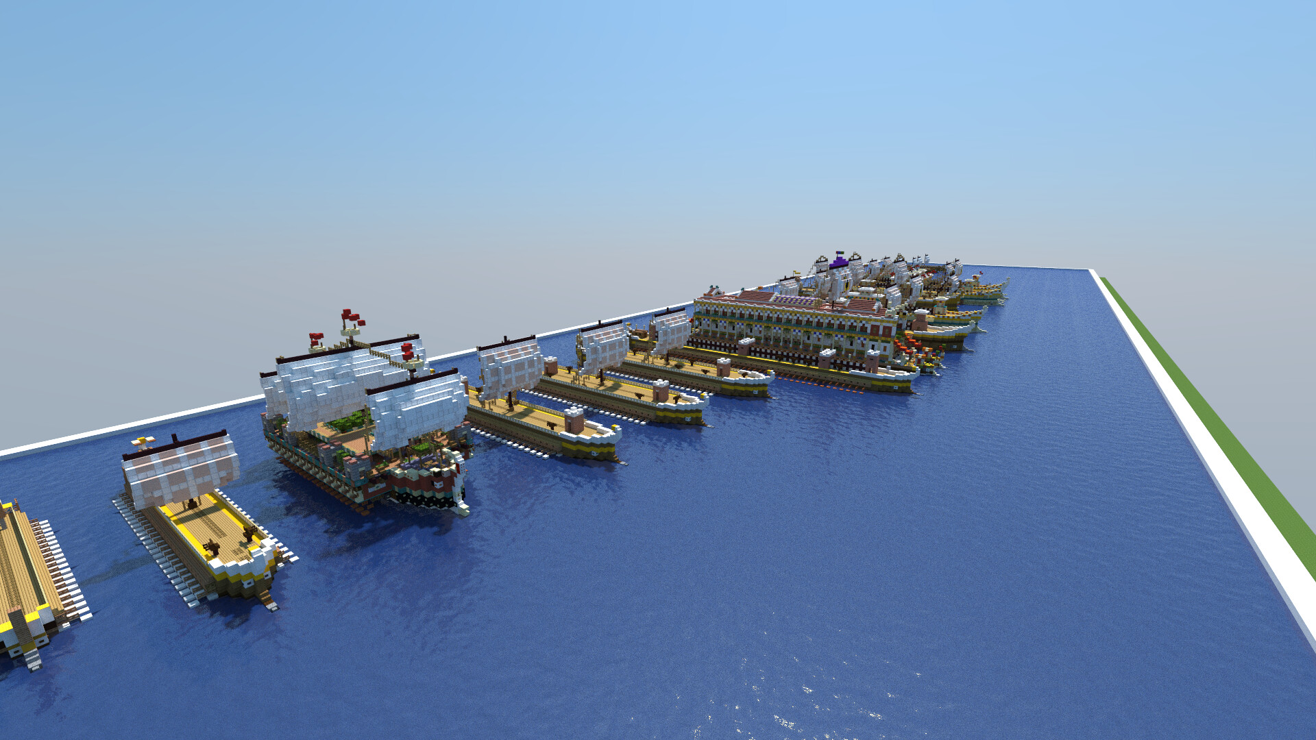 1:1 Scale Hellenistic Ship Pack Minecraft Map