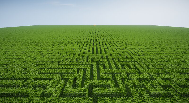 The Labyrinth of Flowers Minecraft Map