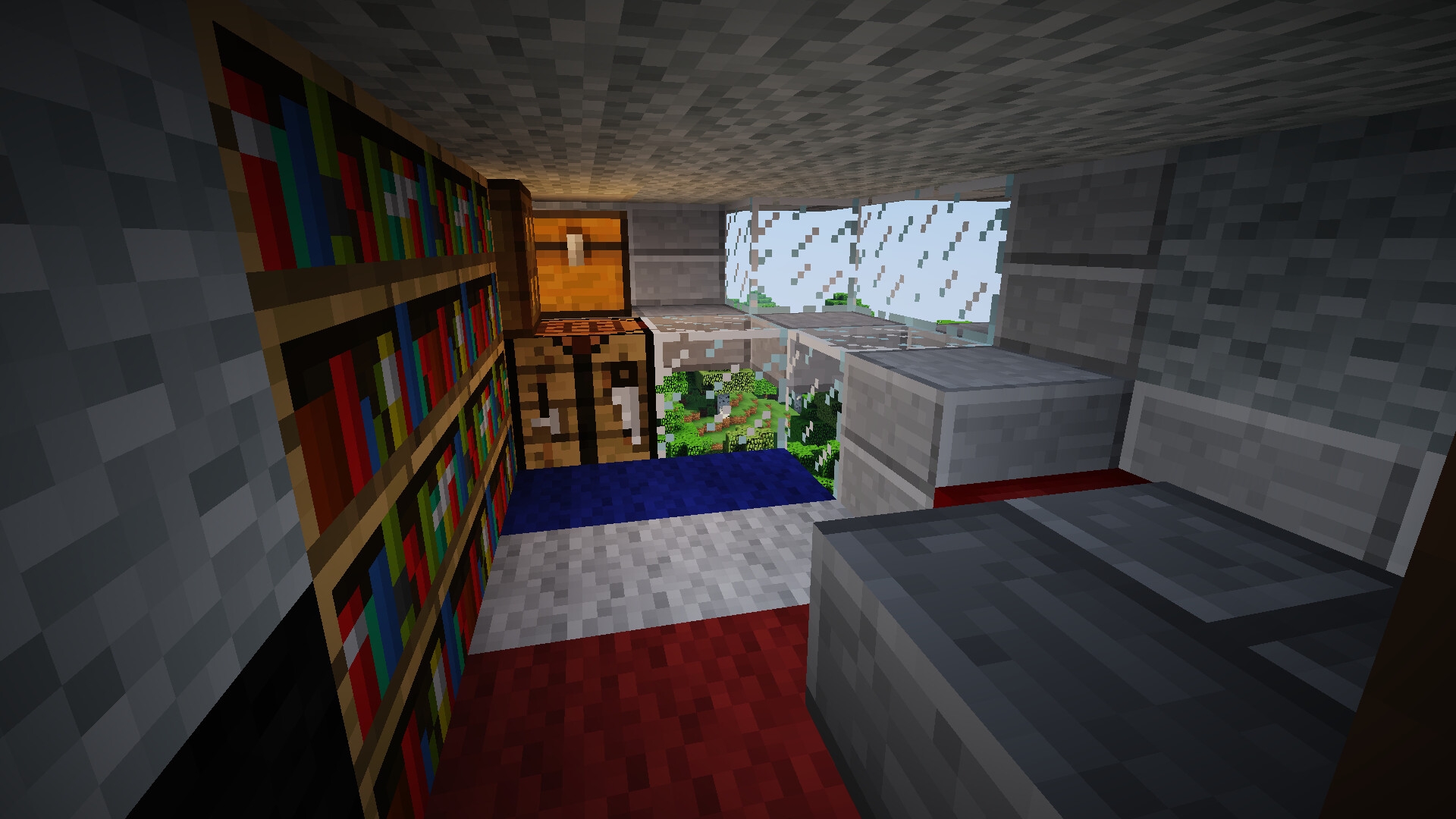 Movecraft Air Battleship - Bouvet Minecraft Map