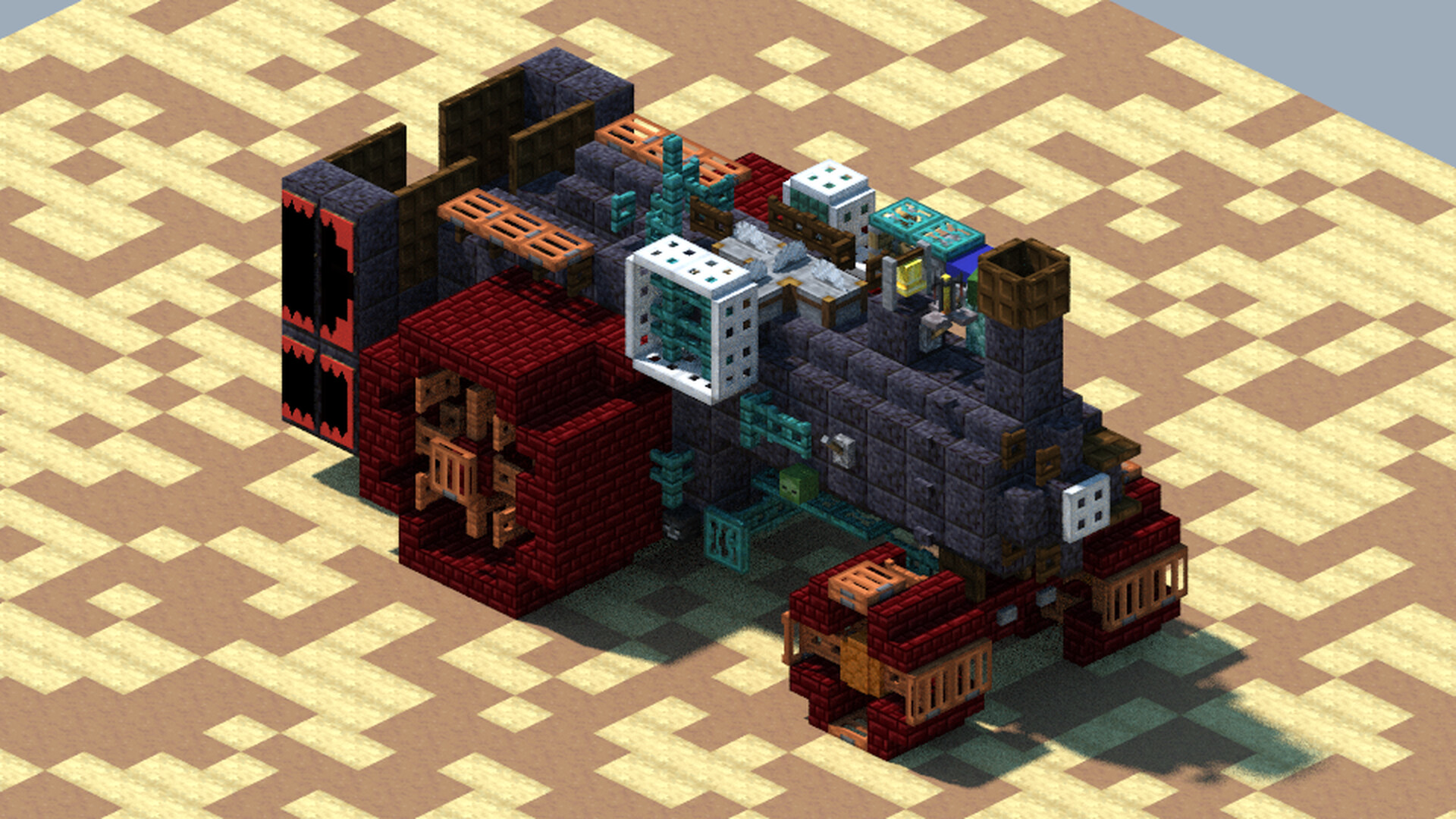 Case 150, Steam Tractor [With Download] Minecraft Map