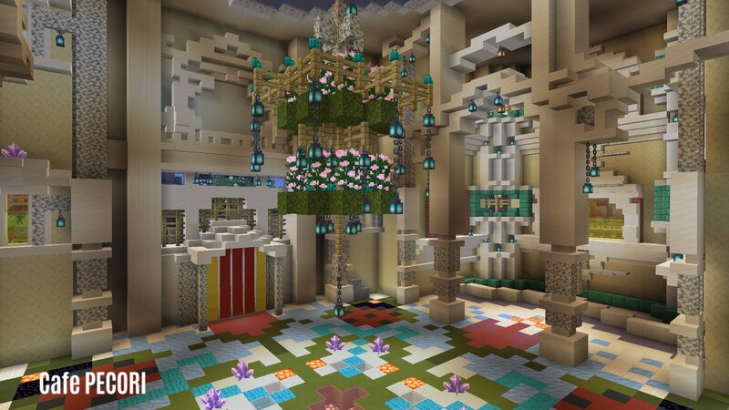 A village with fairies |NVIDIA Contest Entry Minecraft Map