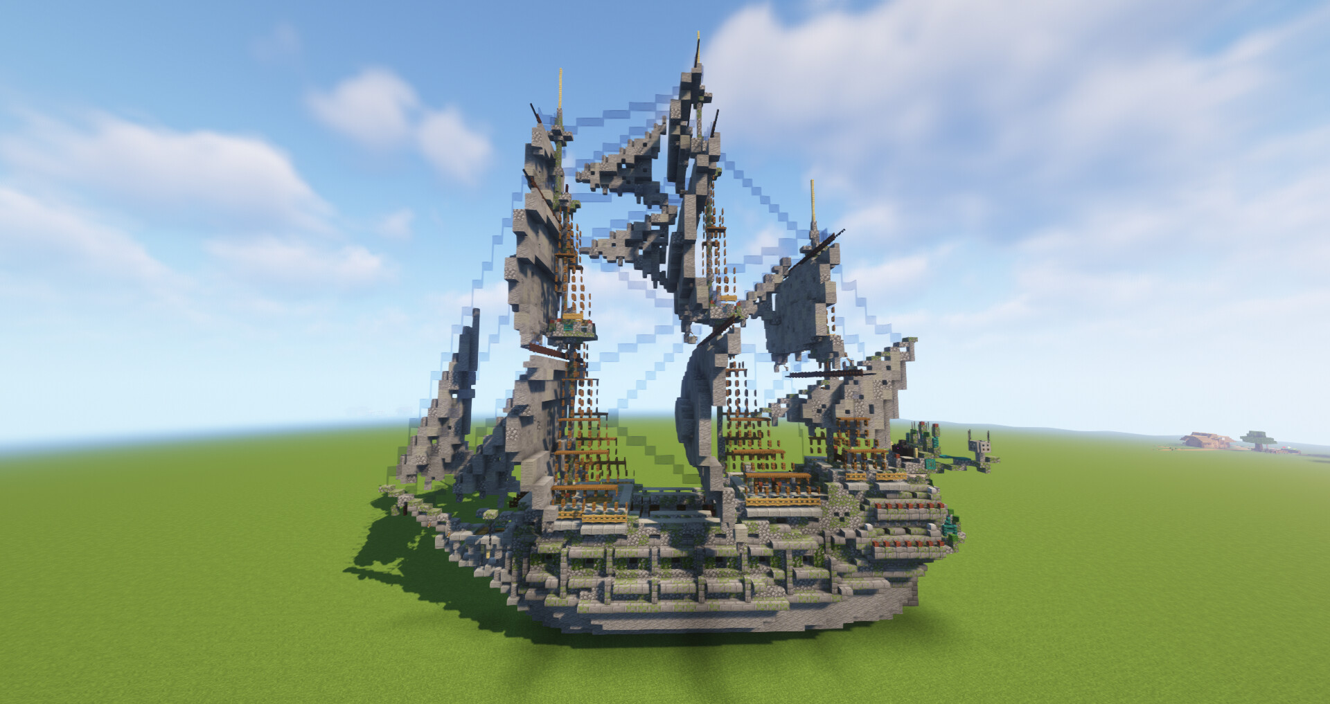 Flying Dutchman Galleon (Schematic) Minecraft Map