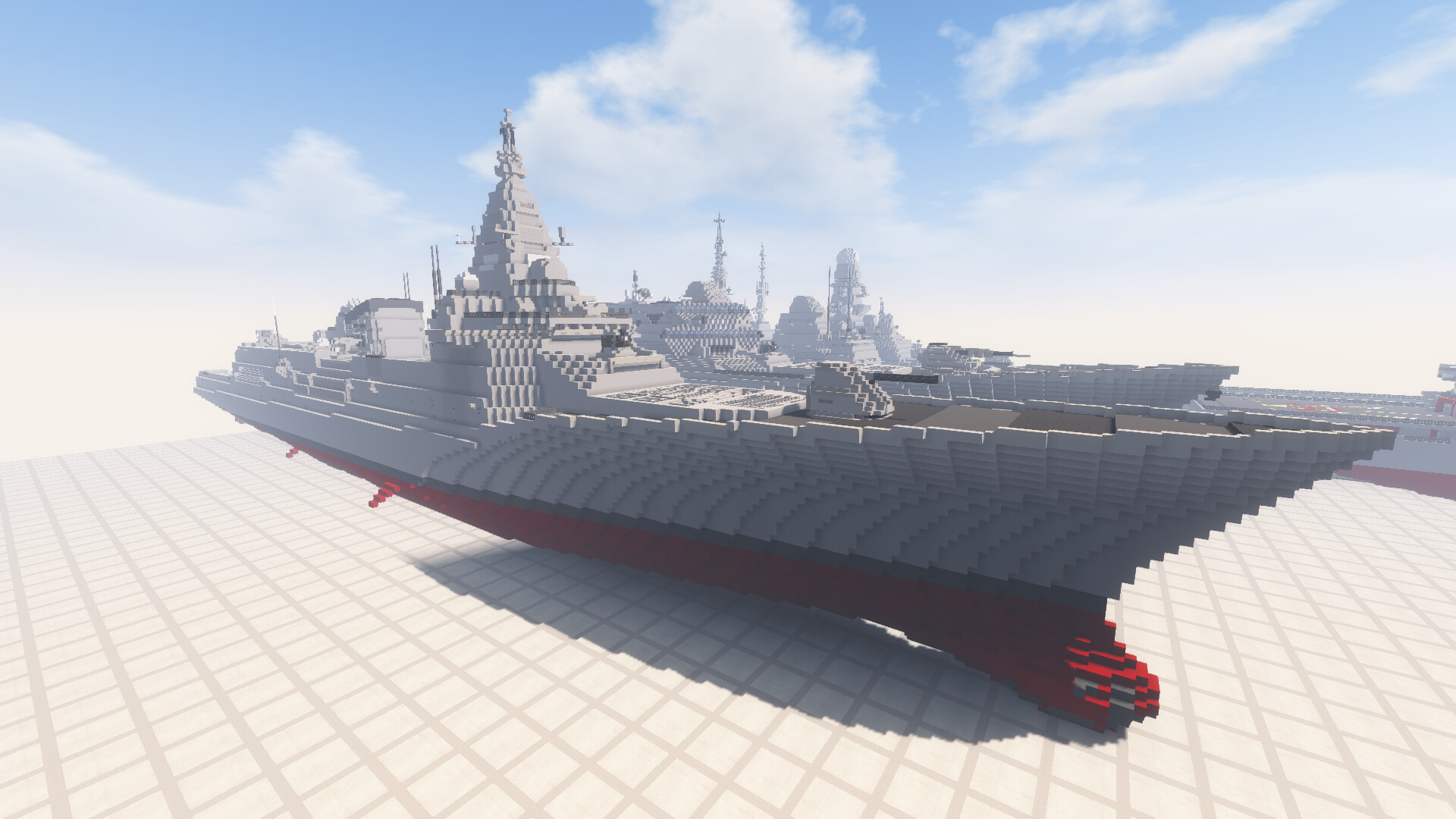 Cruiser ship (ship of future) of quarter 4 Minecraft Map