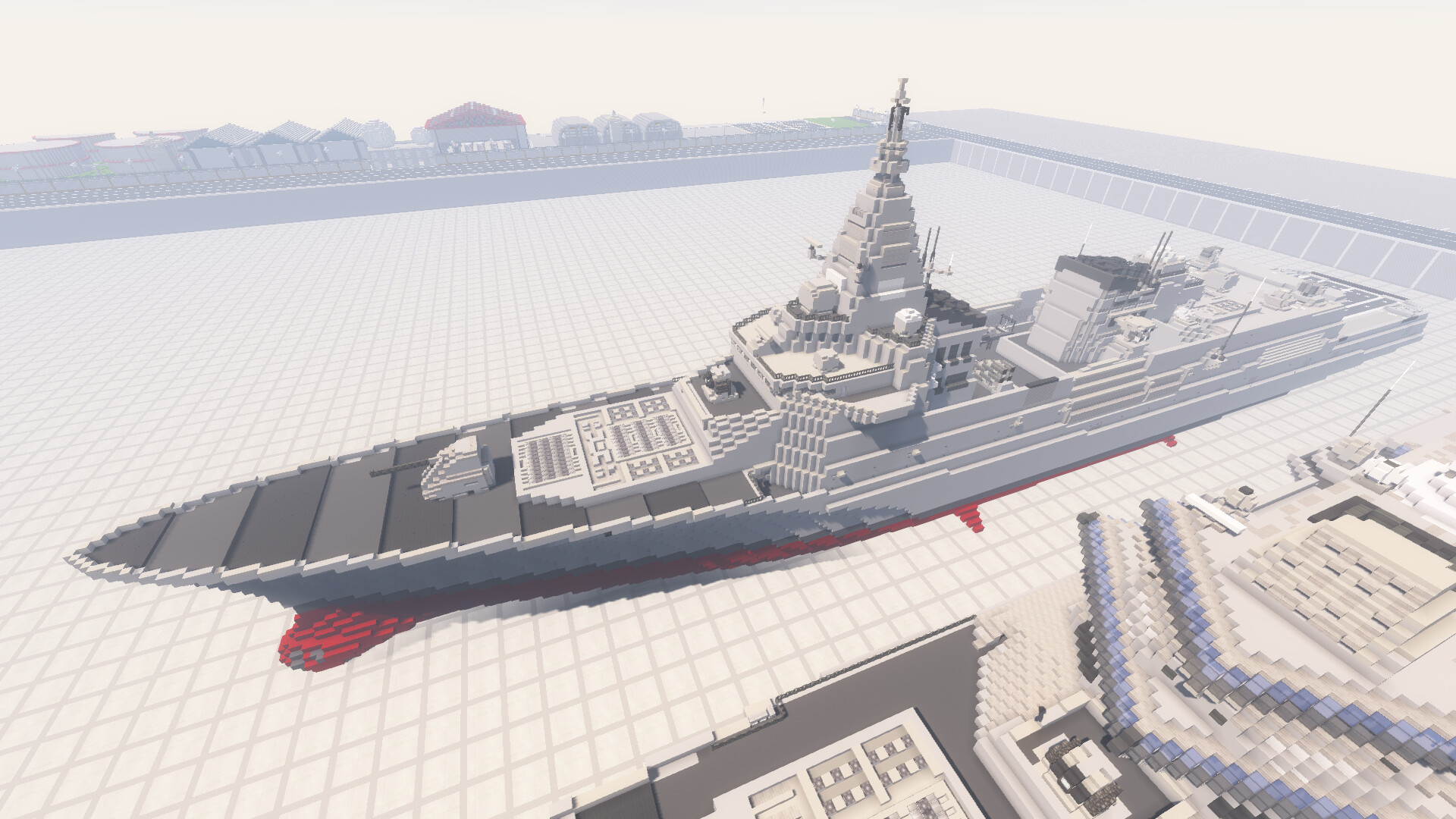 Cruiser ship (ship of future) of quarter 4 Minecraft Map