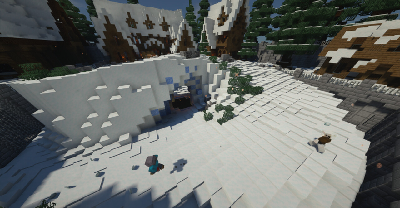 Snowball Snipers Minecraft Map