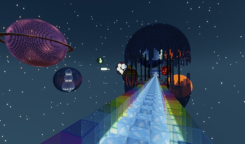 Outer Space Hunt Minecraft Map