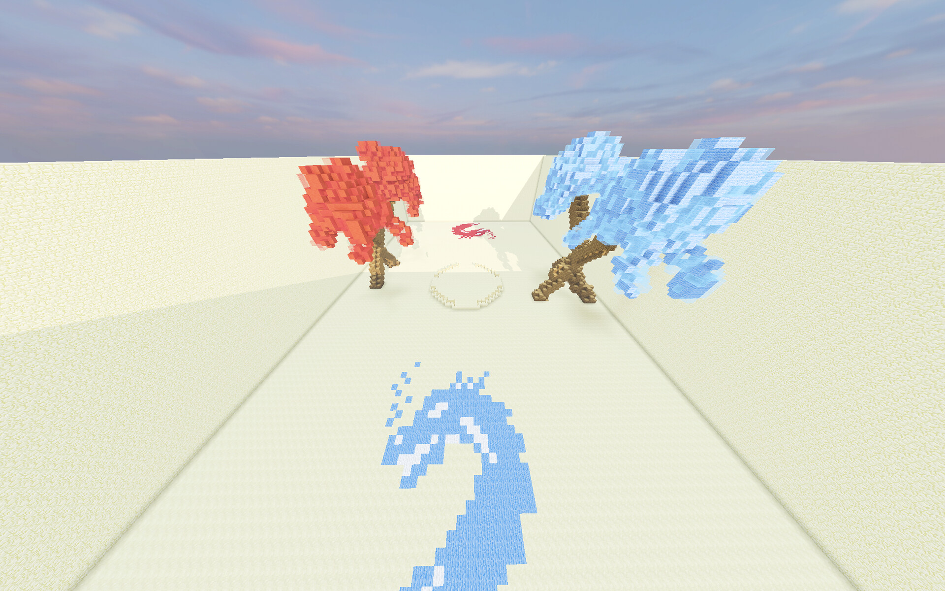 Arena The Battle of Dragons Map Minecraft Map