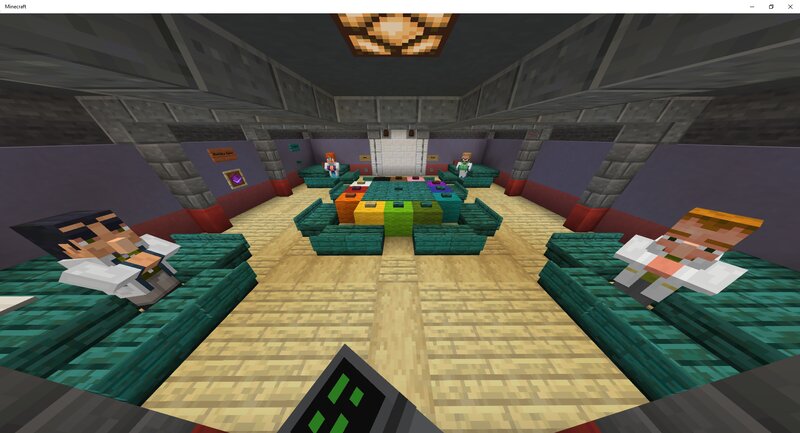 Amongst Us: The Skeld Minecraft Map